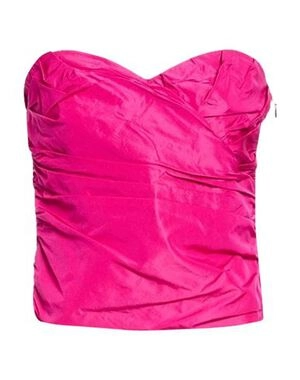 Liu Jo Taffeta Tube Top - Garnet