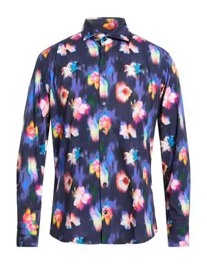 BASTONCINO Shirt Size Cotton - Blue