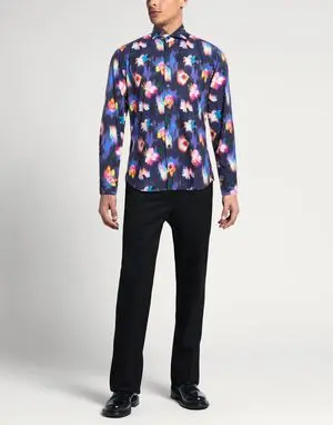 BASTONCINO Shirt Size Cotton - Blue