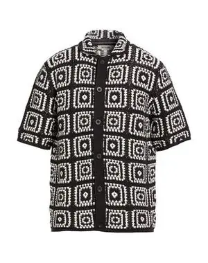 ONLY & SONS Cotton Crochet-knit Cardigan - Black