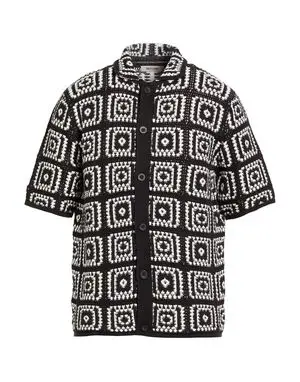 ONLY & SONS Cotton Crochet-knit Cardigan - Black