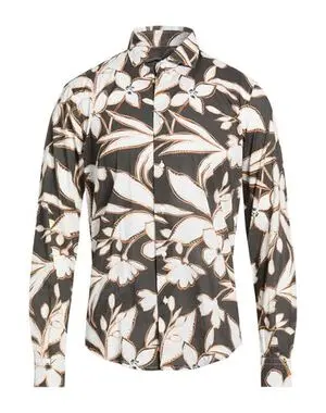 Brian Dales Shirt Size Cotton - Brown