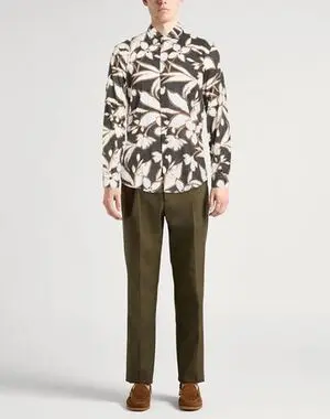 Brian Dales Shirt Size Cotton - Brown