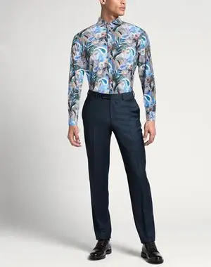 BASTONCINO Shirt Size Cotton - Blue
