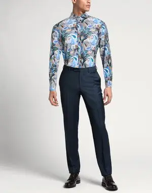 BASTONCINO Shirt Size Cotton - Blue