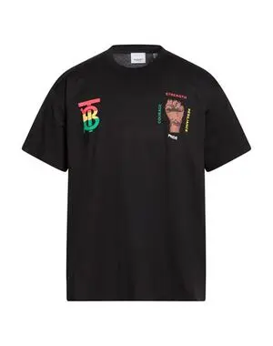 Burberry T-shirt Size Cotton, Elastane - Black