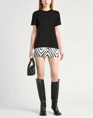 Blumarine Jersey T-shirt With Lace Trims