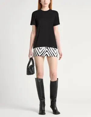 Blumarine Jersey T-shirt With Lace Trims