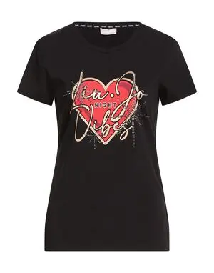 Liu Jo Printed T-shirt With Metallic Trim
