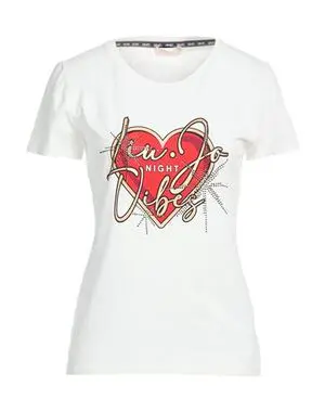 Liu Jo Printed T-shirt With Metallic Trim