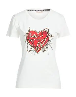 Liu Jo Printed T-shirt With Metallic Trim