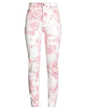 BLUGIRL Floral Print High-waisted Jeans