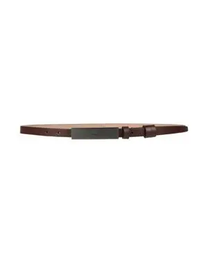 Max Mara Belt In Calfskin - Brown