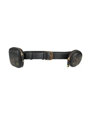 LIU •JO Appliquéd Belt - Black
