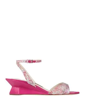 Missoni Sandals With Buckle Fastening - Purple