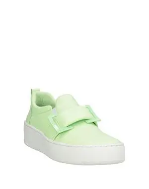 SERGIO ROSSI Leather Slip-on Sneakers