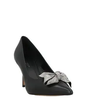TOSCA BLU Pumps In Leather With Crystal Embellishments