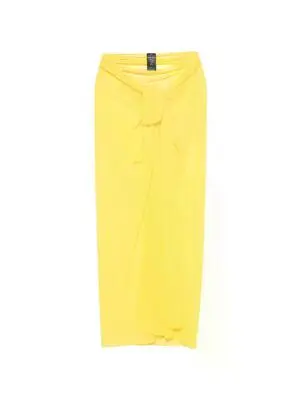 FISICO Knotted Sarong - Yellow