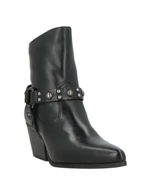 MJUS Leather Cowboy Ankle Boots