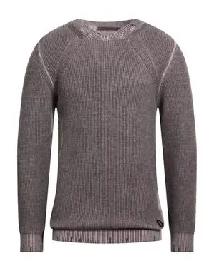 TAKESHY KUROSAWA Mid-weight Knit Crewneck Sweater - Grey