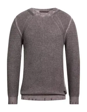 TAKESHY KUROSAWA Mid-weight Knit Crewneck Sweater - Grey
