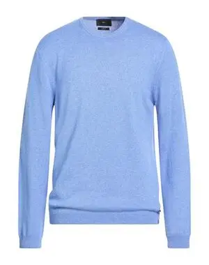 LIU •JO MAN Sweater In Cashmere And Silk - Azure