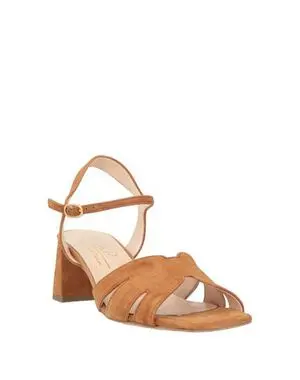 J.A.P. JOSE ANTONIO PEREIRA Leather Sandals - Brown