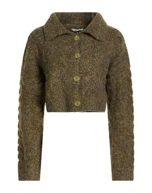 LE STREGHE Knitted Military Cardigan
