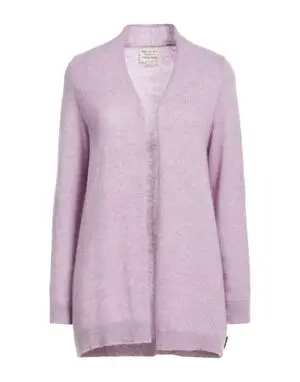 ALESSIA SANTI Alpaca Wool Blend Cardigan - Lilac