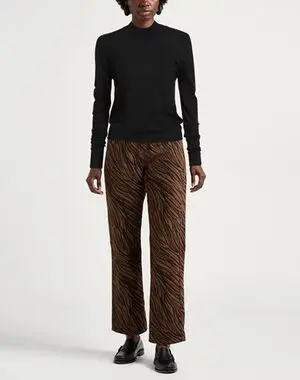 ALV BY ALVIERO MARTINI Turtleneck Knit Top - Black