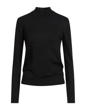 ALV BY ALVIERO MARTINI Turtleneck Knit Top - Black