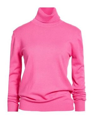ALV BY ALVIERO MARTINI Turtleneck Long Sleeve Knit - Pink