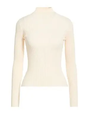 VICOLO Turtleneck Top - White
