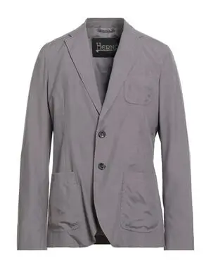 Herno Blazer Size Viscose, Polyester - Grey