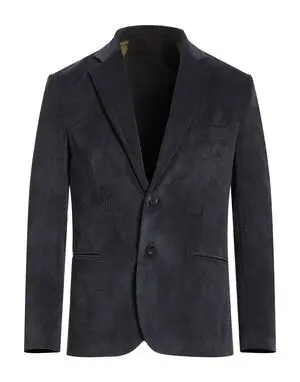 TELA-N° Corduroy Single-breasted Blazer - Grey