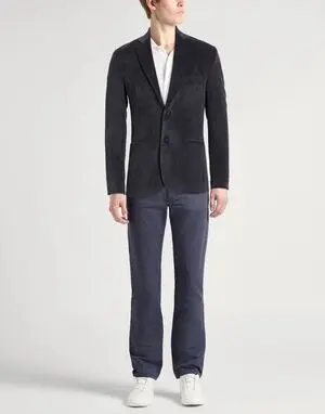 TELA-N° Corduroy Single-breasted Blazer - Grey
