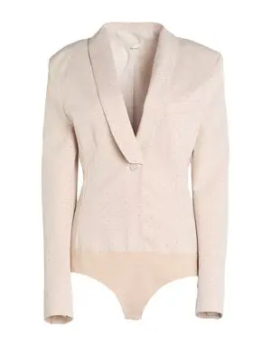 VICOLO Twill Bodysuit With Appliqués