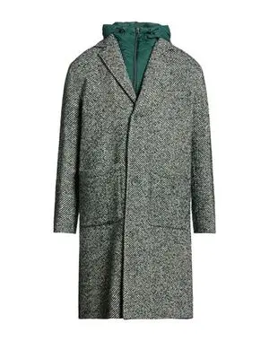 Herno Single-breasted Coat - Green
