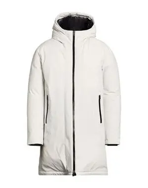 Herno Laminar Light Polyester Coat Light Grey