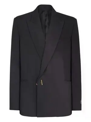 Balmain Notched-lapel Wool Blazer