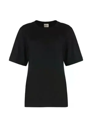 Khaite Straight Hem T-shirts For Women