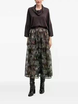 OUI Sequin Embellished Maxi Skirt