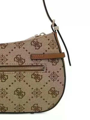 Guess Monogram Turn-lock Shoulder Bag