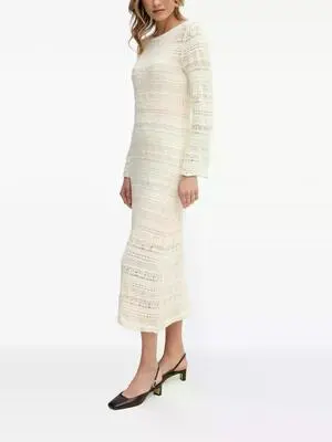 OUI Openwork-design Midi Dress