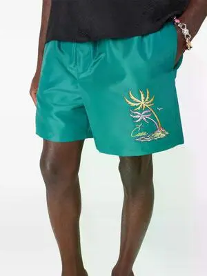 Casablanca Embroidery Swim Shorts