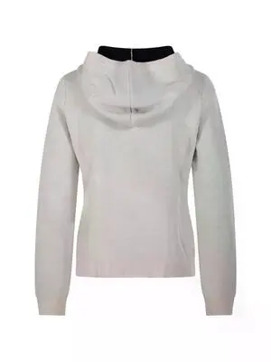 Max Mara Hooded Graphic Print Sweater