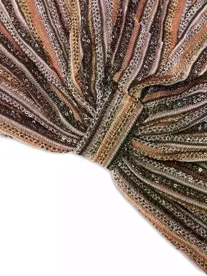 Missoni Striped Knotted Headband