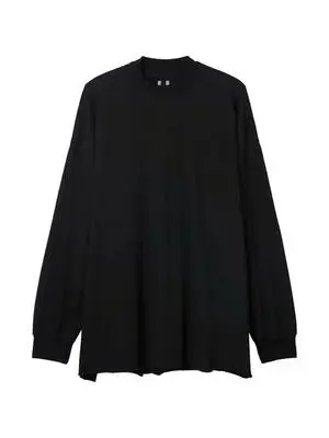 Rick Owens Long Sleeve Crewneck Sweatshirt - Black