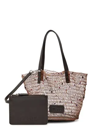 Staud Jewel Embellished Wire Bucket Bag
