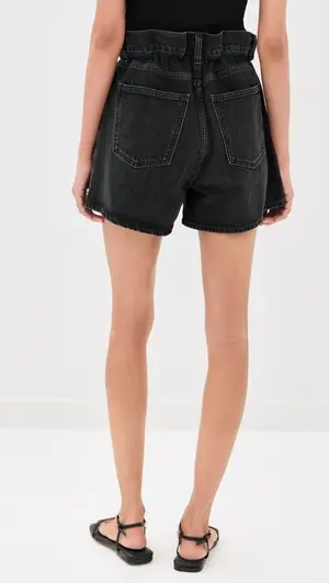 AGOLDE Lyonne Denim Shorts